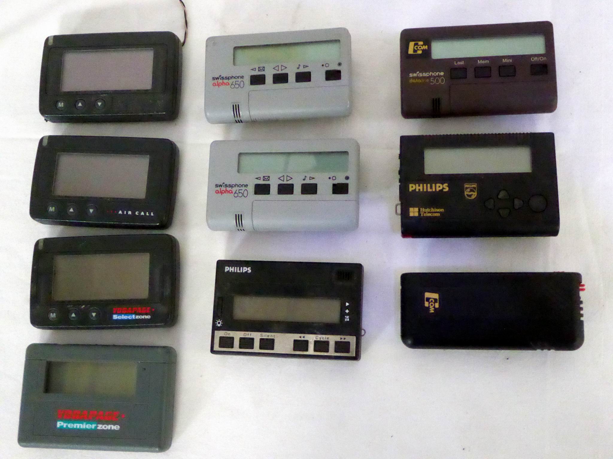 Assorted pagers | Electro Props Hire