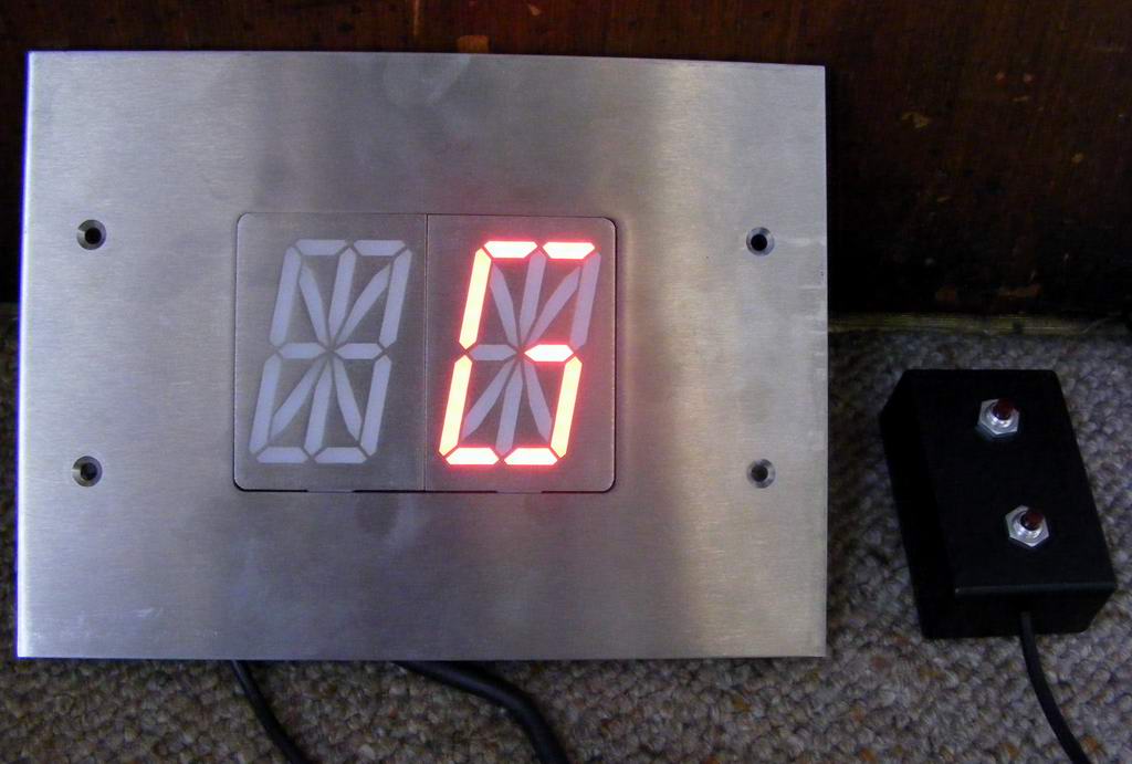 Practical lift floor indicator | Electro Props Hire