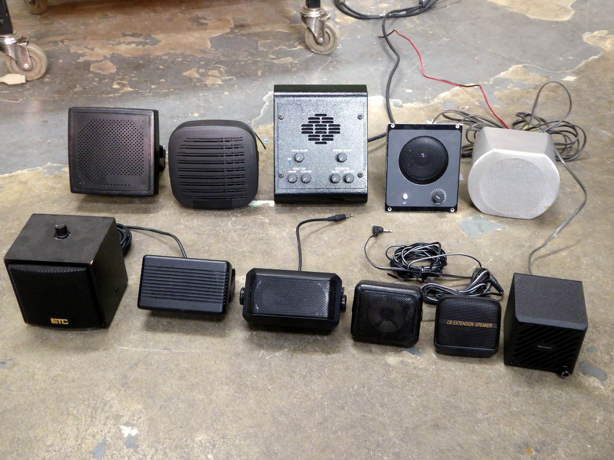 Selection of small wall mount & desk/table top speakers | Electro Props ...