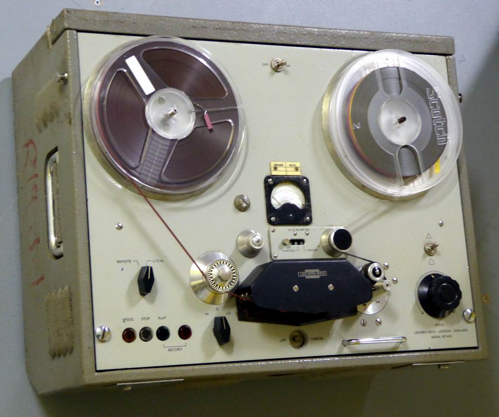 Late 1950s Leevers Rich practical reel to reel tape recorder | Electro ...