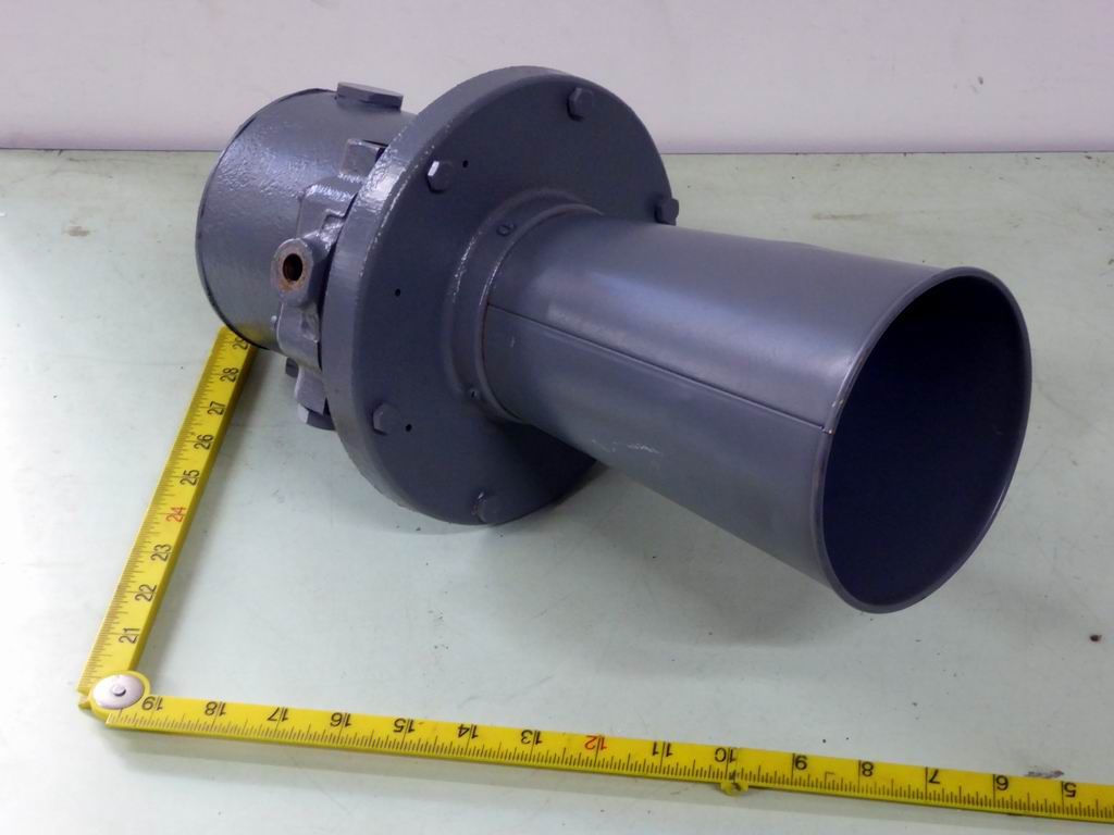 Naval ship klaxon/alarm horn in battleship grey | Electro Props Hire