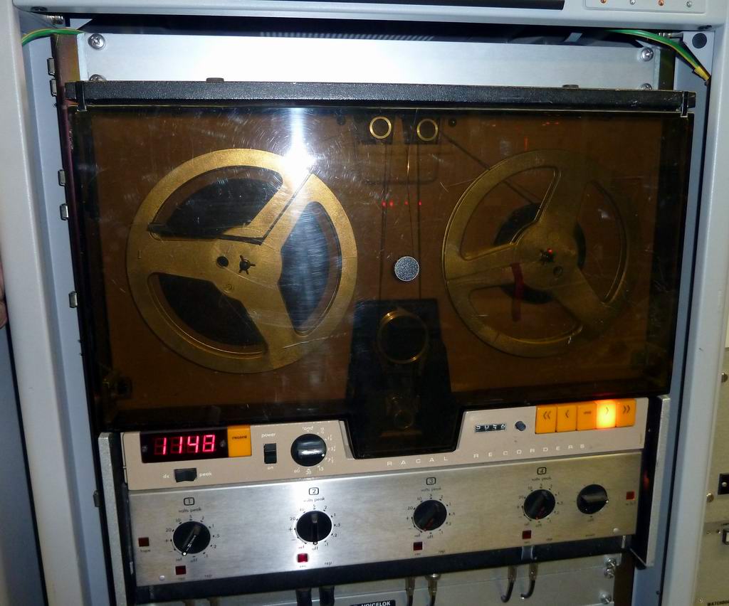 Rack mount reel to reel tape drive. | Electro Props Hire