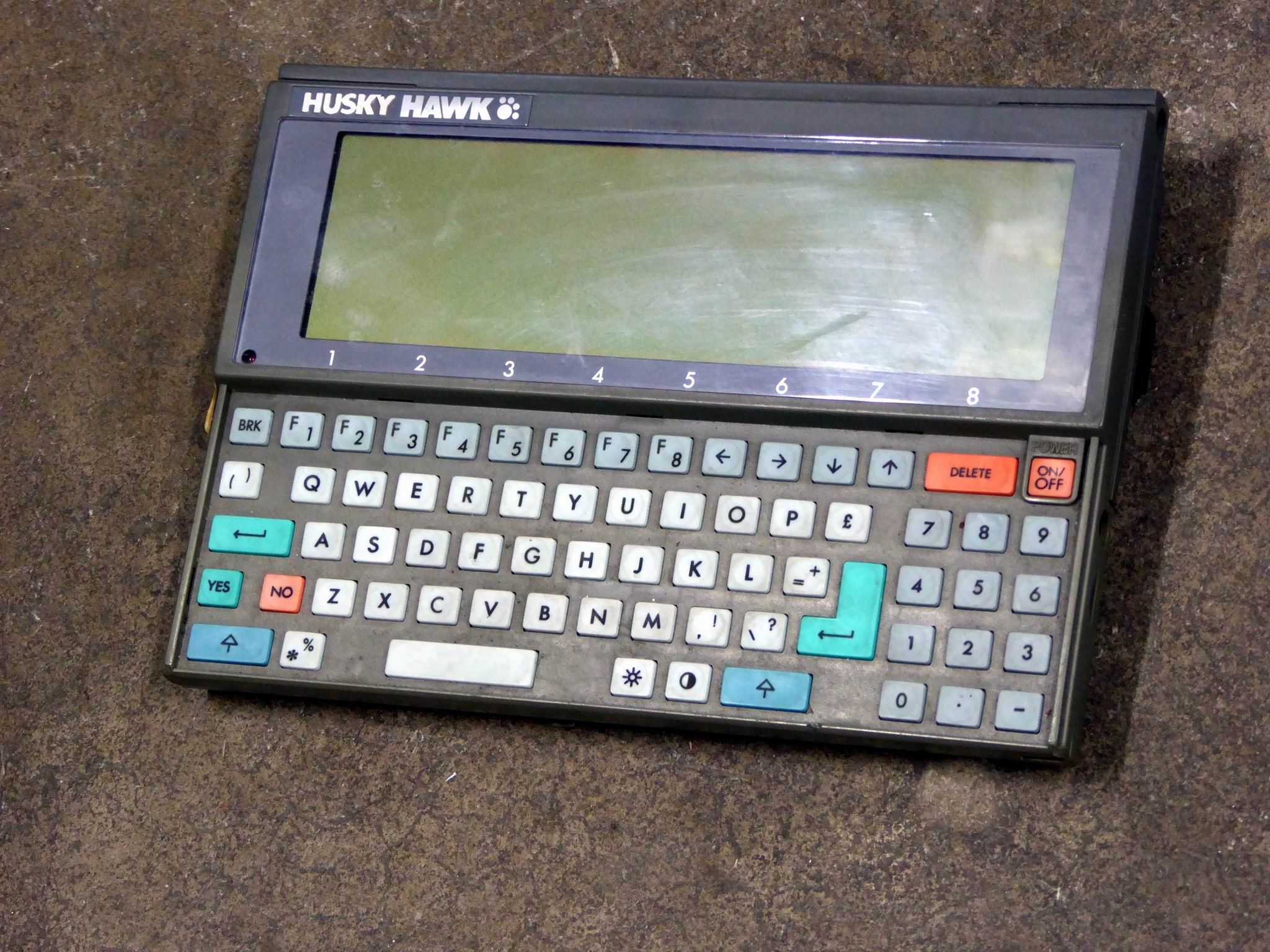 Handheld Husky Hawk data terminal | Electro Props Hire