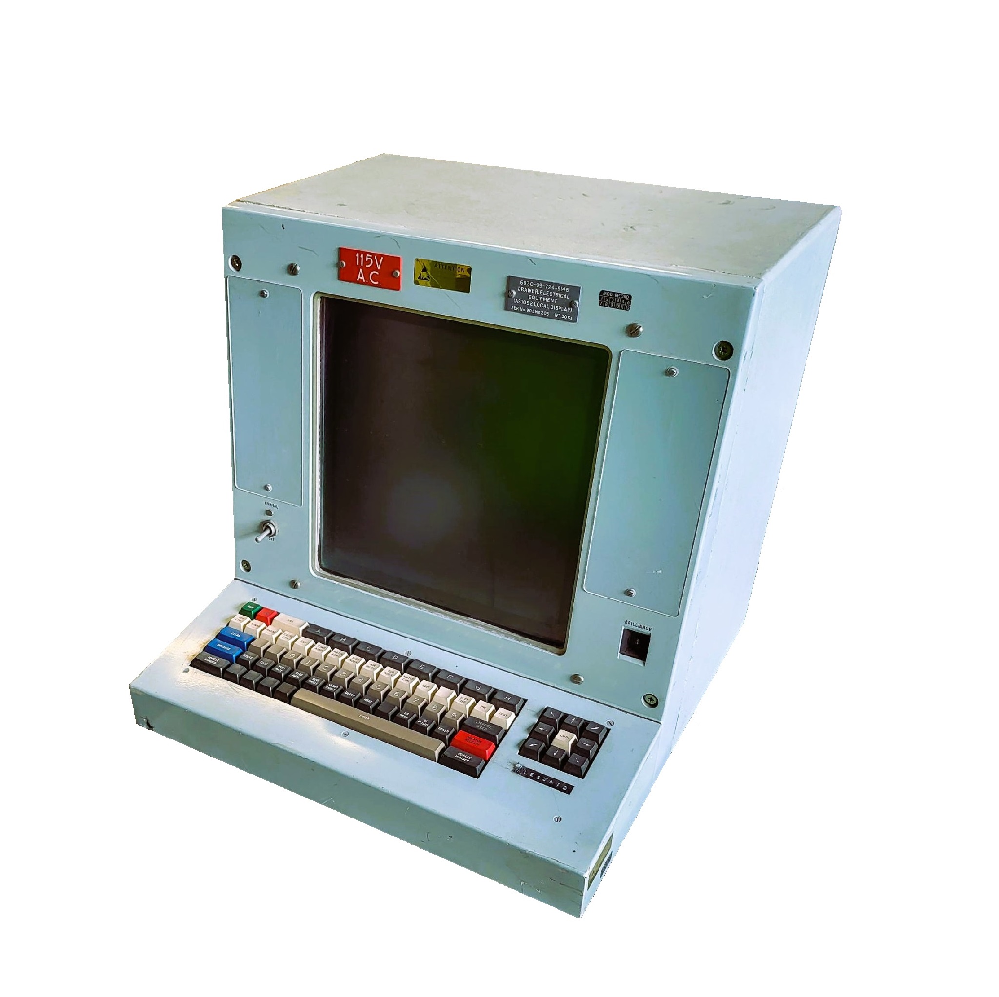 Cold war era computer terminal/VDU | Electro Props Hire