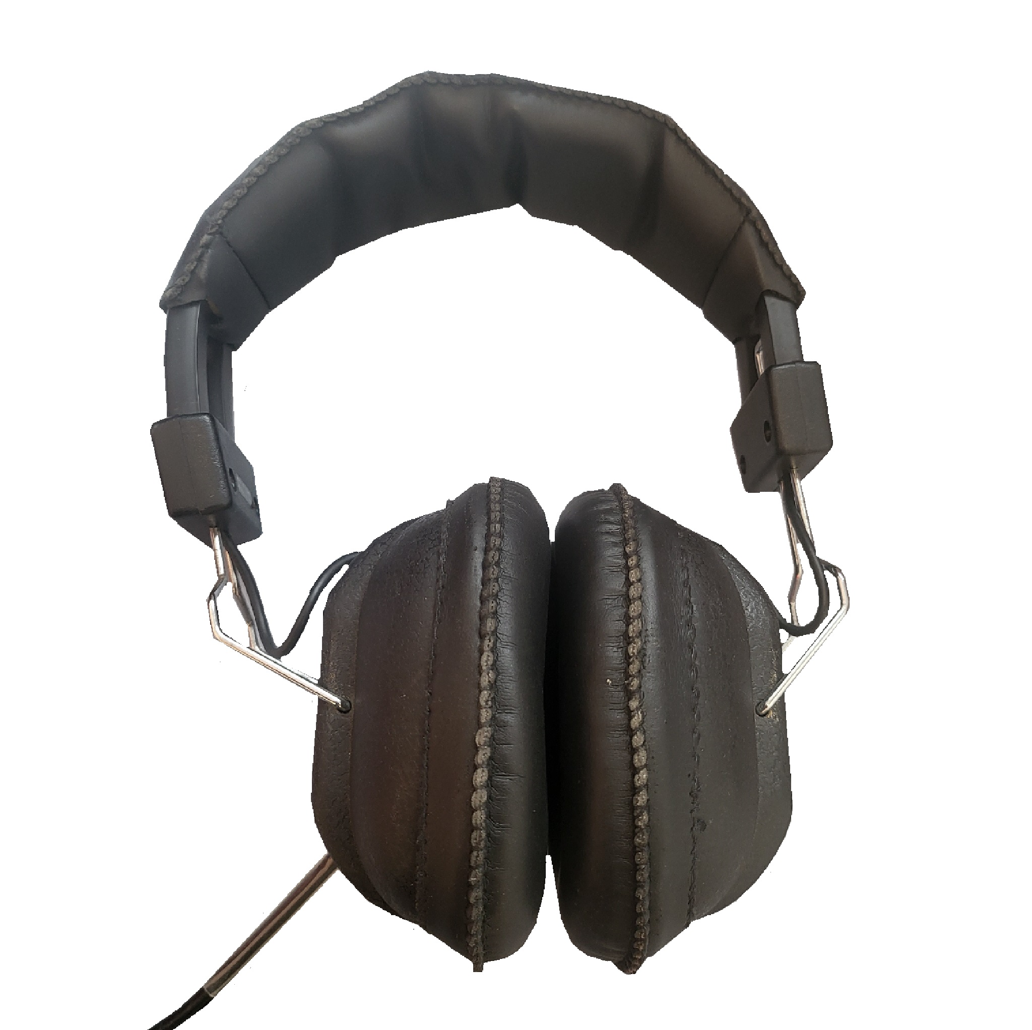Chunky Black Padded Headphones | Electro Props Hire