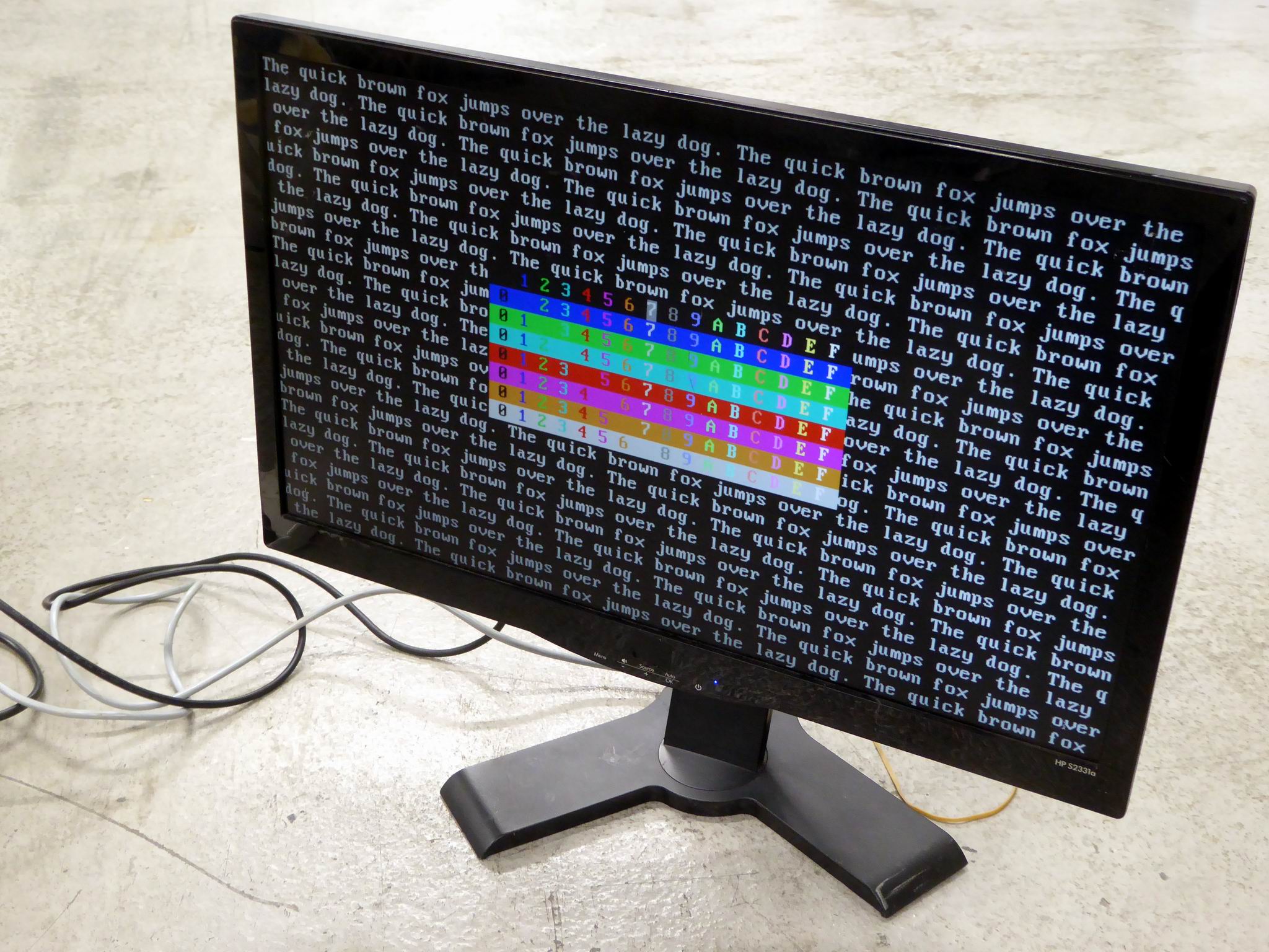 Practical modern 23" flat screen computer monitor | Electro Props Hire