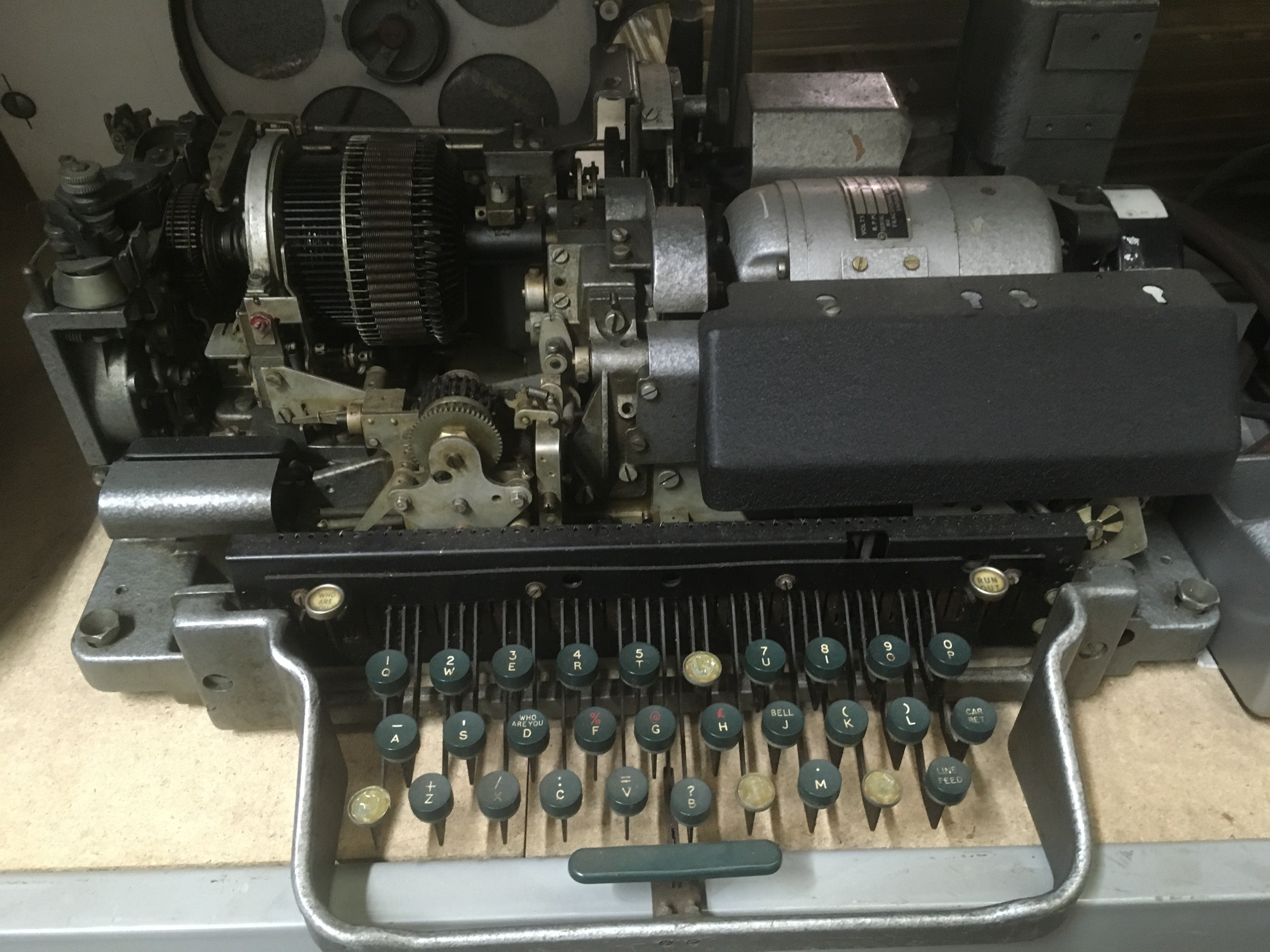 Vintage Creed model 47B/N3 teleprinter terminal/telegram machine ...