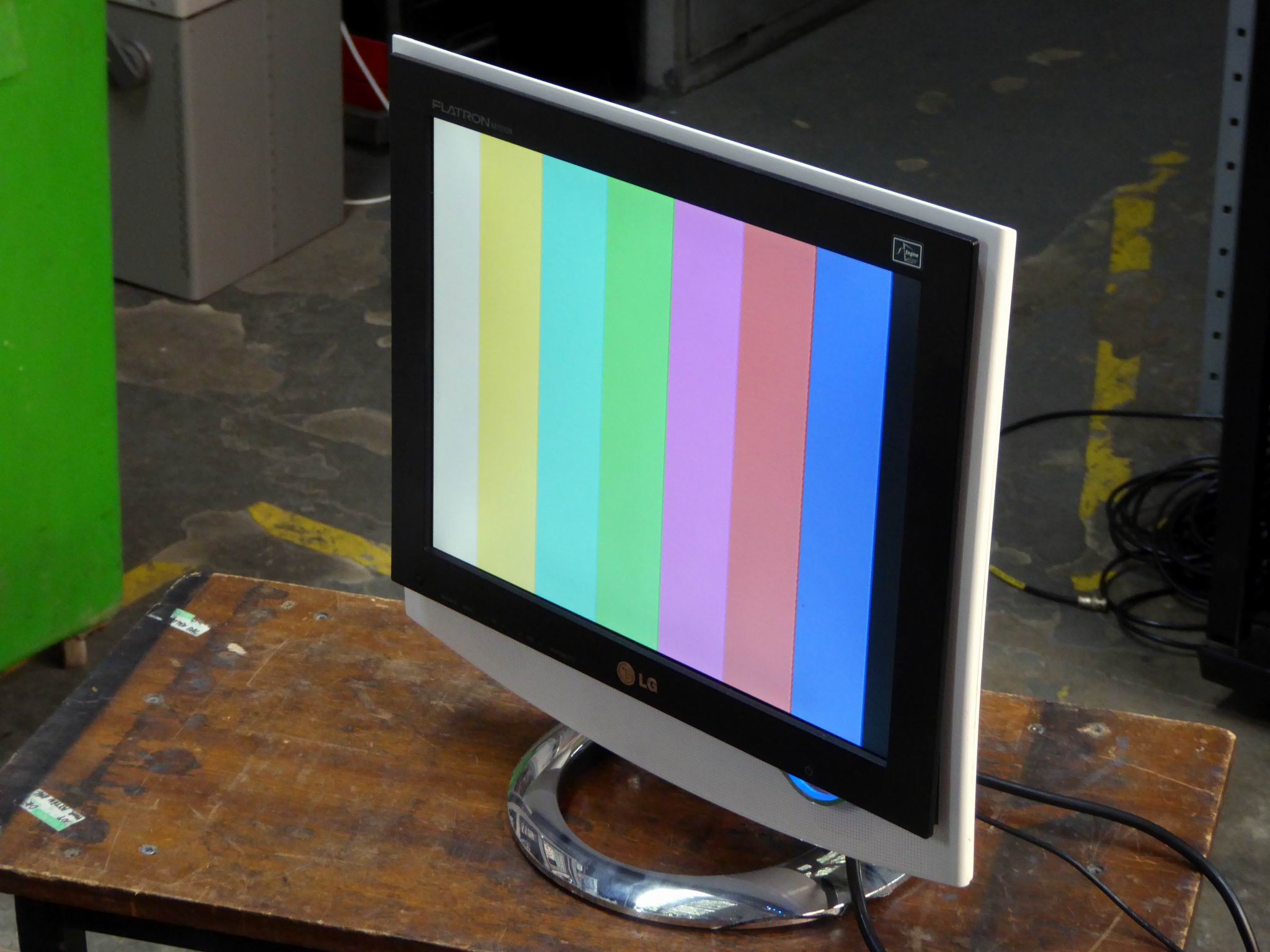 Practical 15" flat screen LG M1510A television/monitors with multiple ...