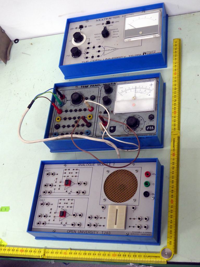 Home/ Open University electronics modular teaching aids | Electro Props ...