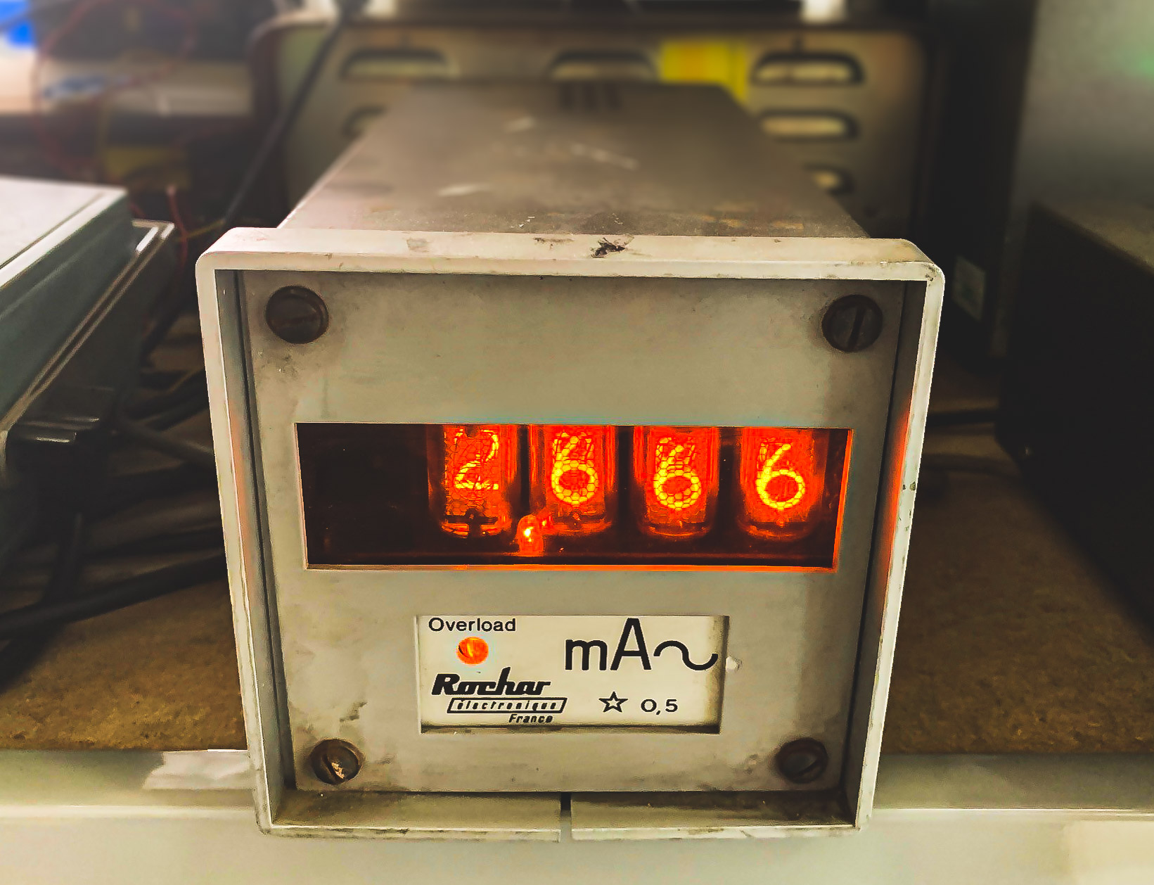 Rochar Nixie tube multimeter | Electro Props Hire