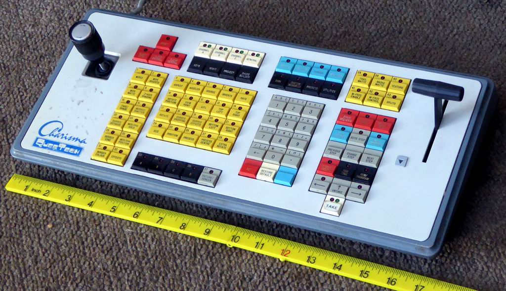 Desktop CCTV control console | Electro Props Hire