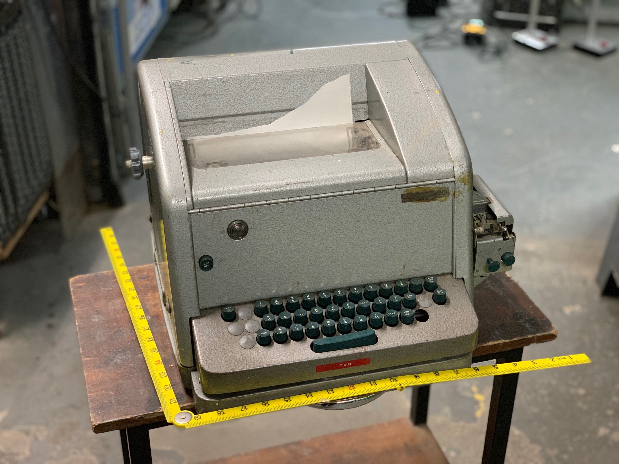 1950's Teleprinter | Electro Props Hire