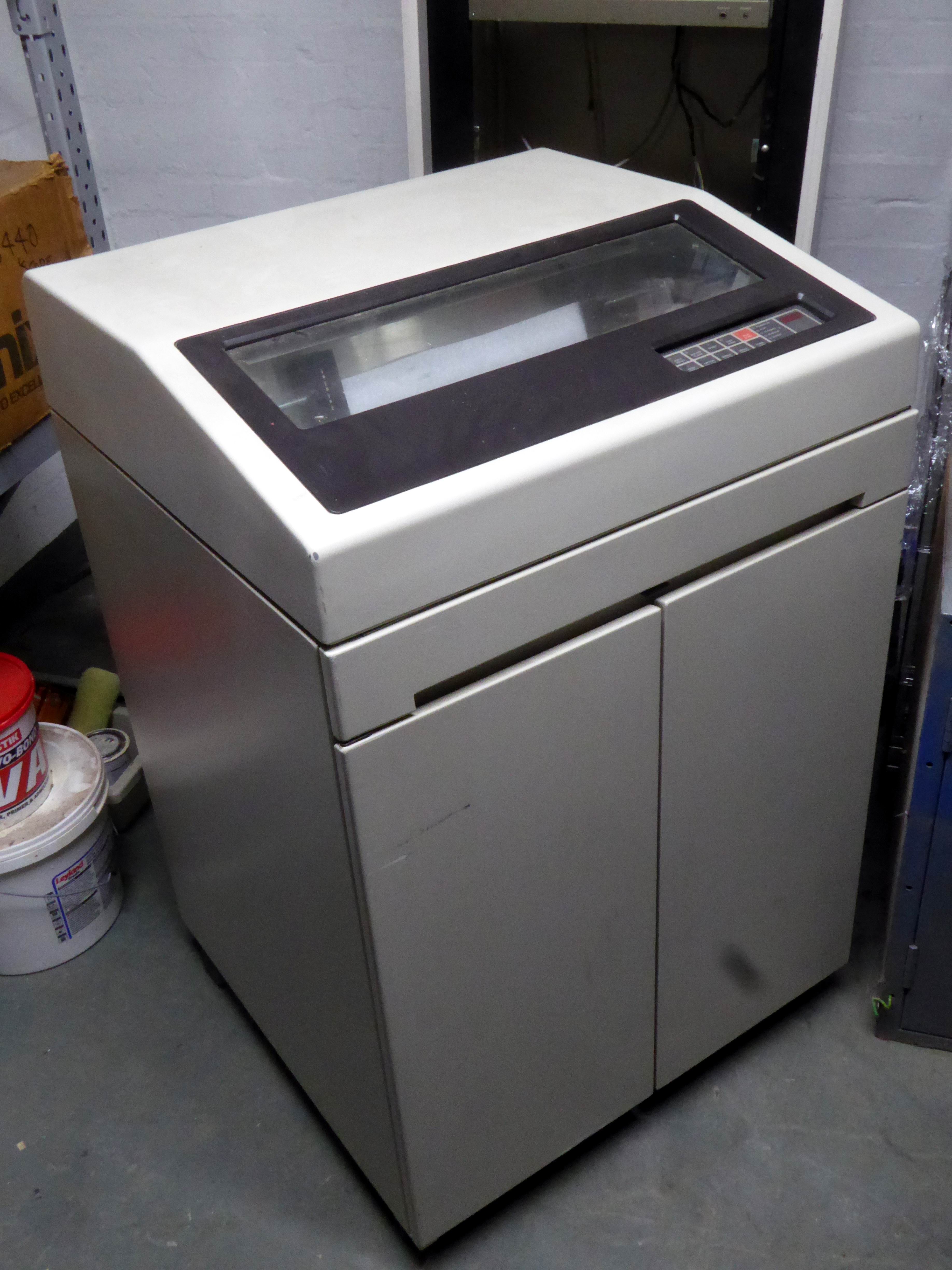 Very large heavy duty mainframe computer line printer | Electro Props Hire