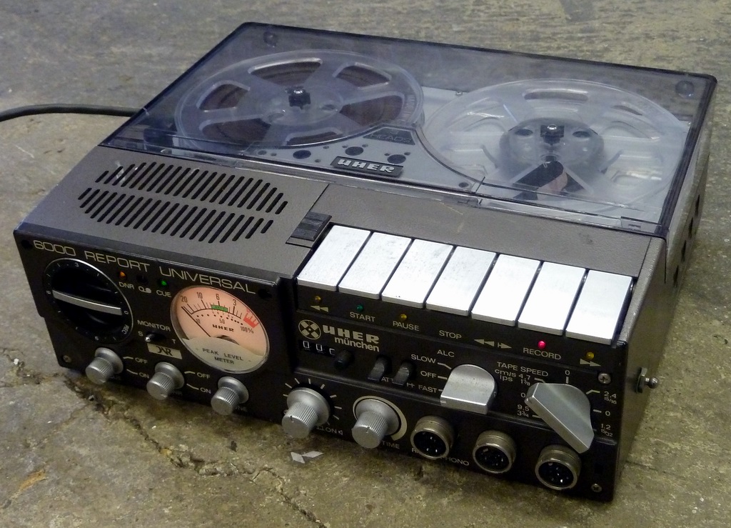 Part practical Uher reporter's portable reel to reel tape recorder | Electro Props Hire