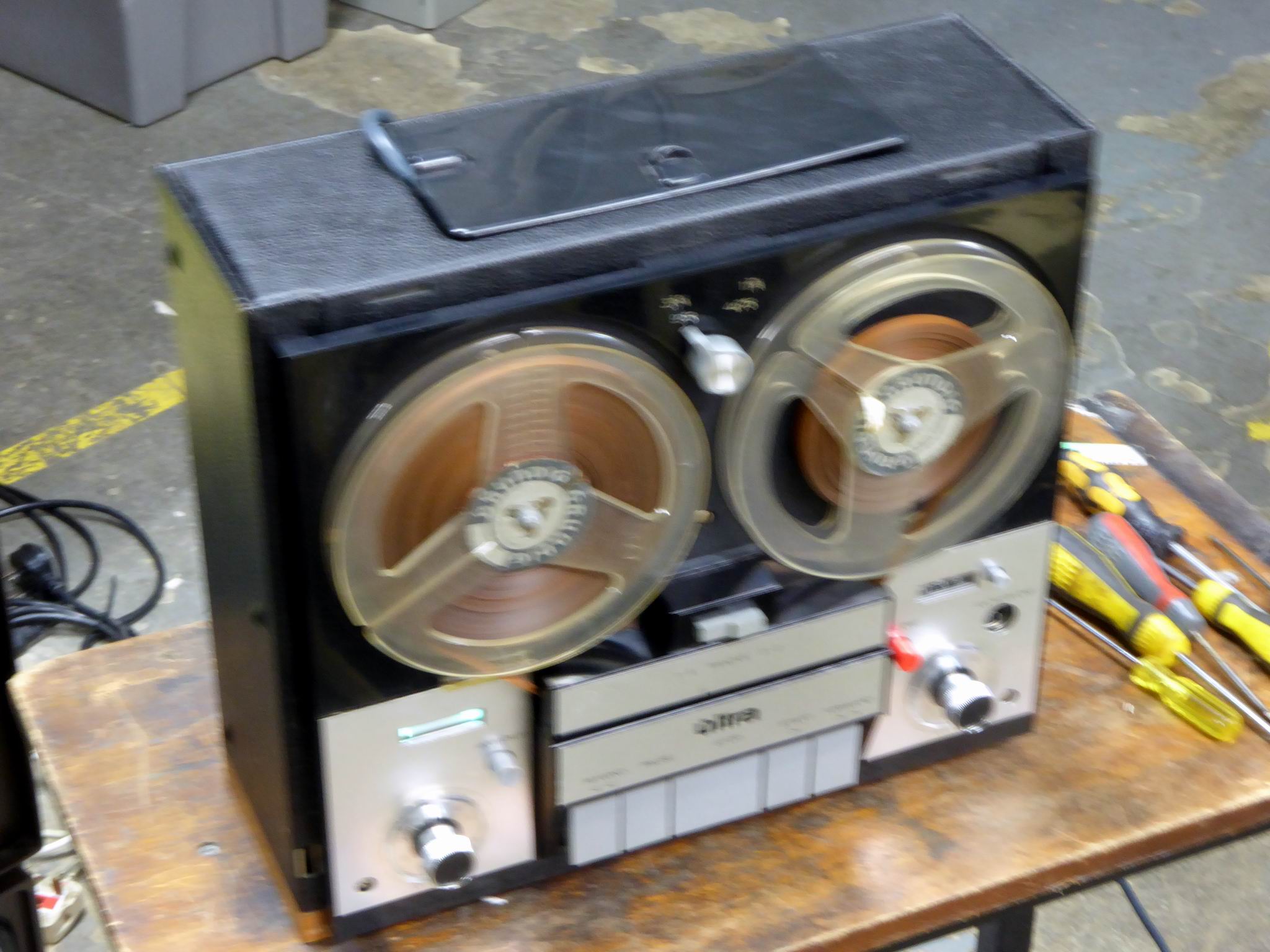 Practical Ultra 1960s-1970s reel to reel tape recorder | Electro Props Hire