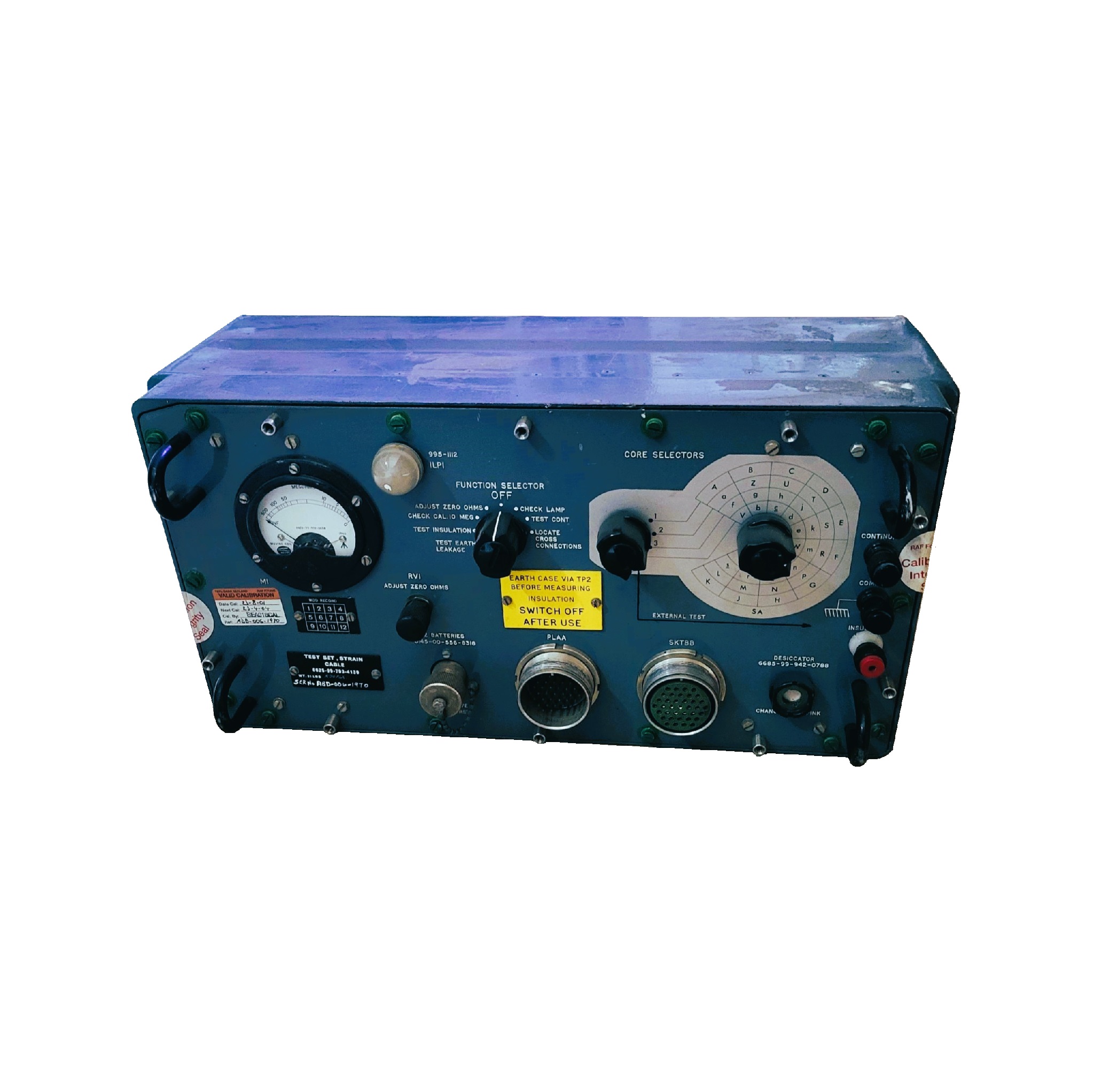 Non Practical Charcoal Grey Control Panel With Analogue Meter & Knobs ...