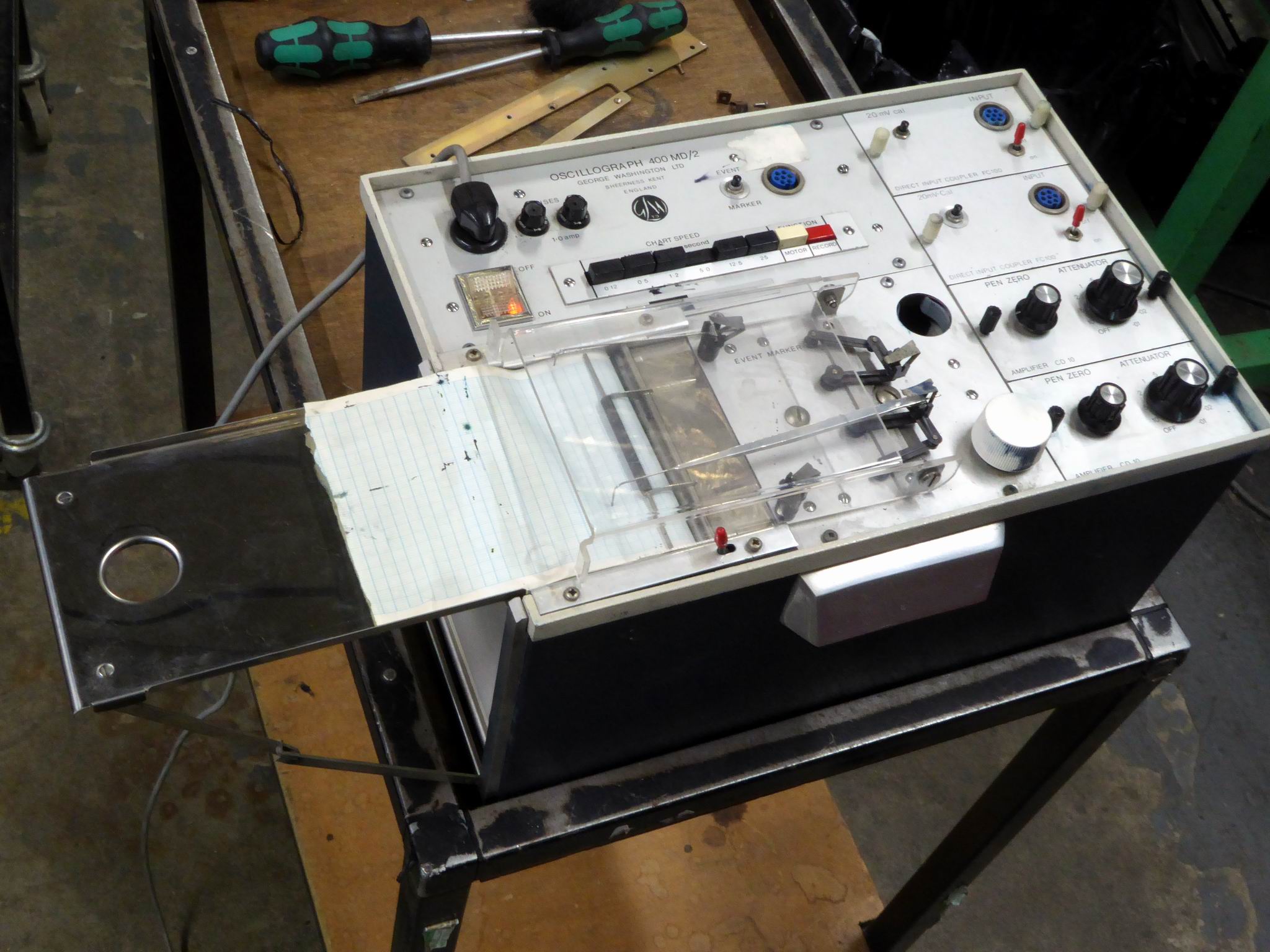 Polygraph/medical chart recorder/seismograph | Electro Props Hire