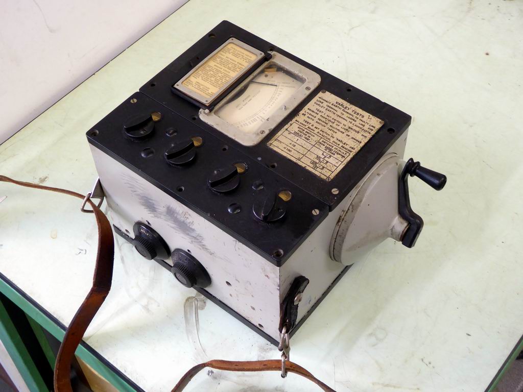 Hand cranked portable electrical safety tester/remote explosive ...