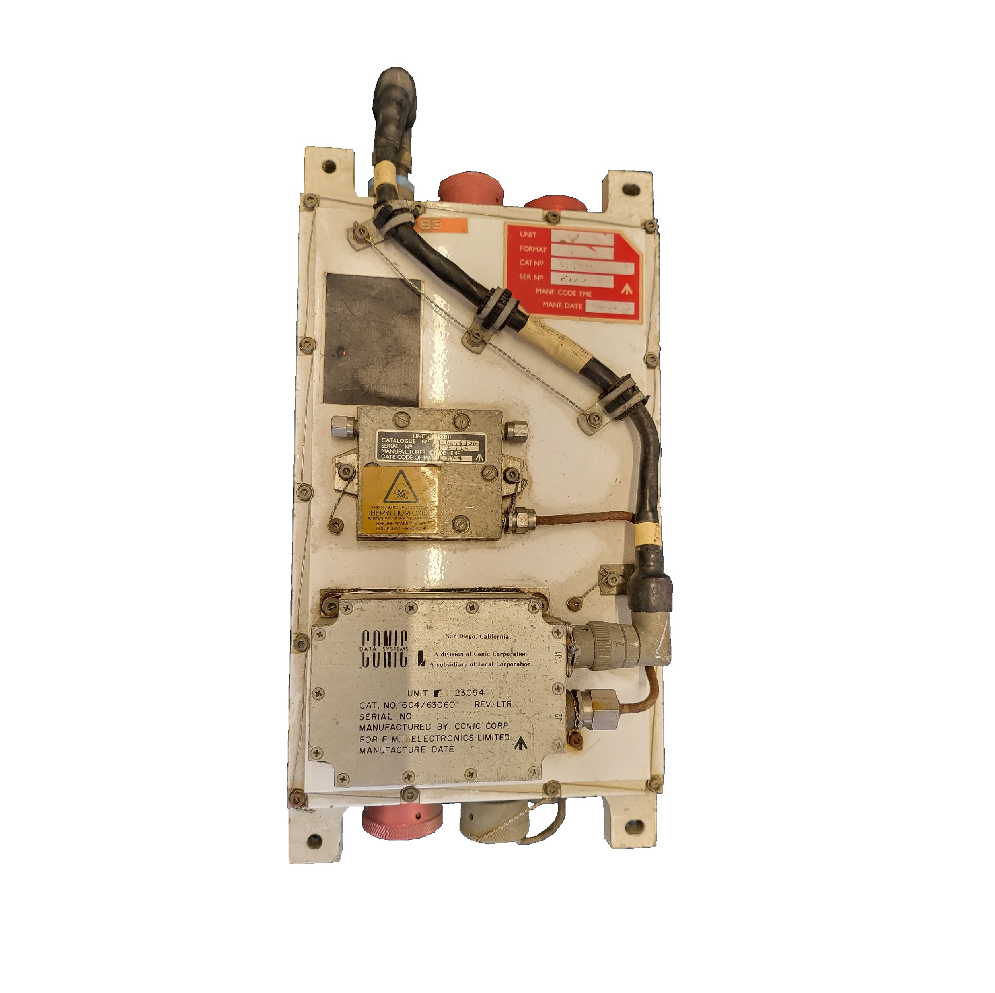 White Industrial Electrical Junction Box | Electro Props Hire