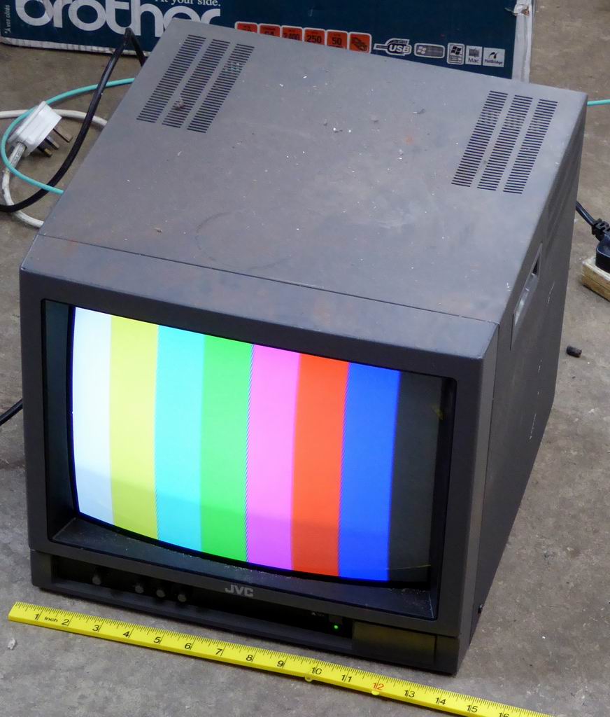 14" practical colour CRT monitor for broadcast or CCTV | Electro Props Hire
