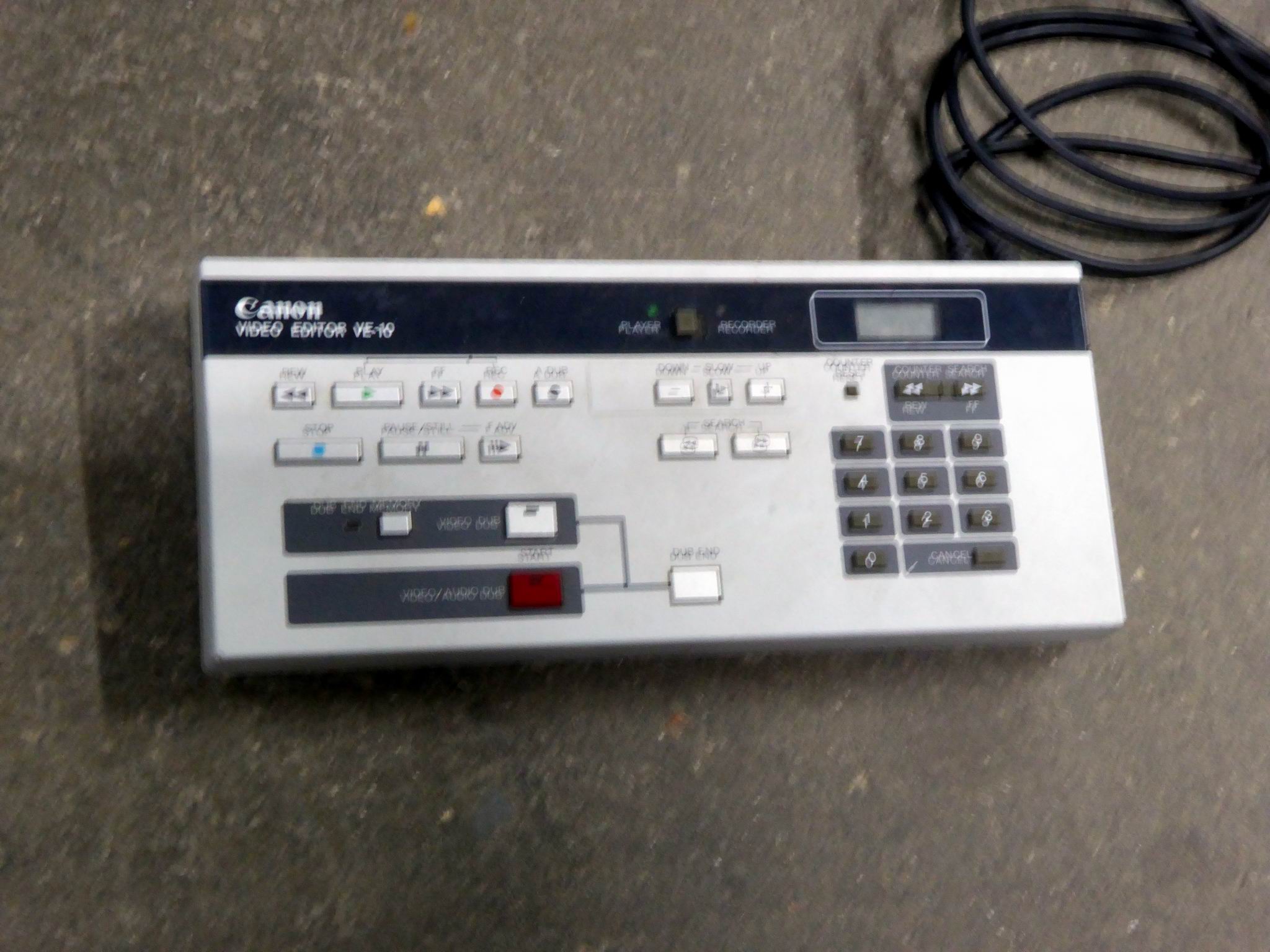 Small desktop video editing keypad | Electro Props Hire