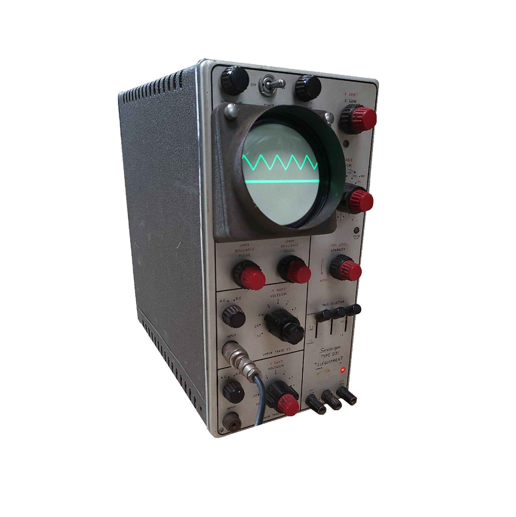 Practical period laboratory Oscilloscope | Electro Props Hire