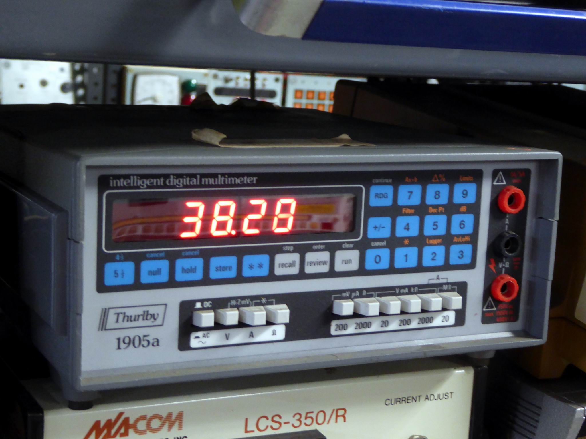 Practical Thurlby laboratory intelligent digital multimeter | Electro ...