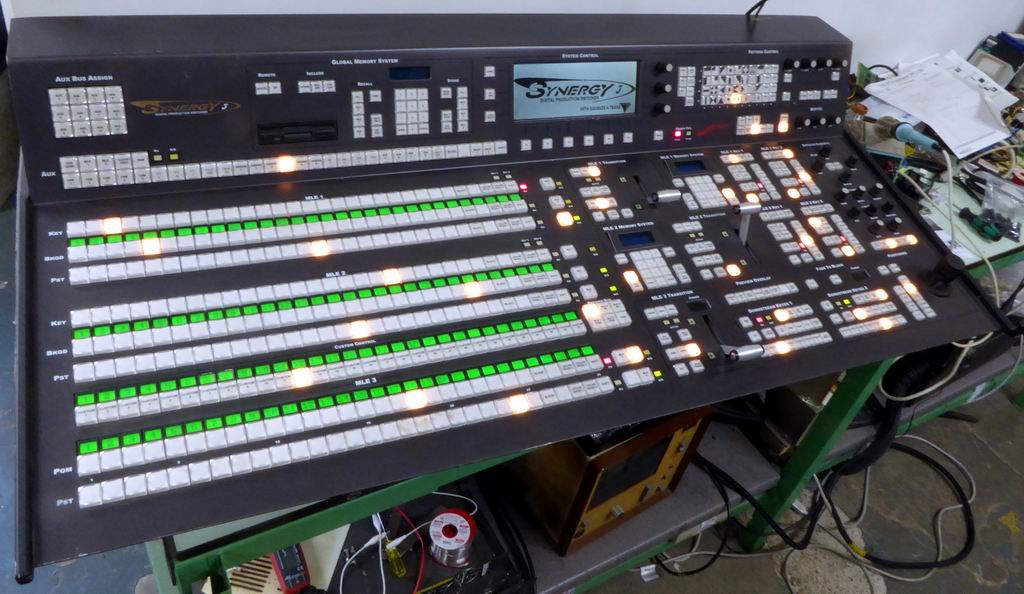 Practical Ross Synergy production video mixer | Electro Props Hire