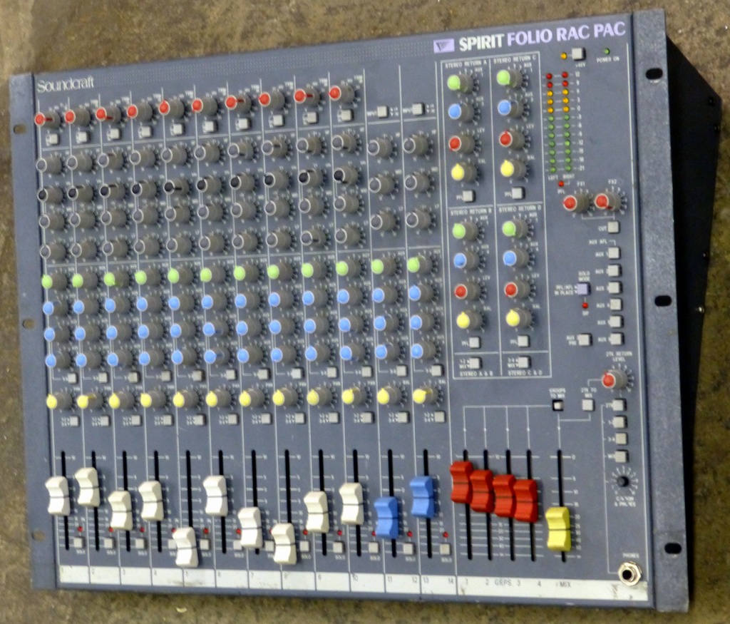 Soundcraft 19" mixer console | Electro Props Hire