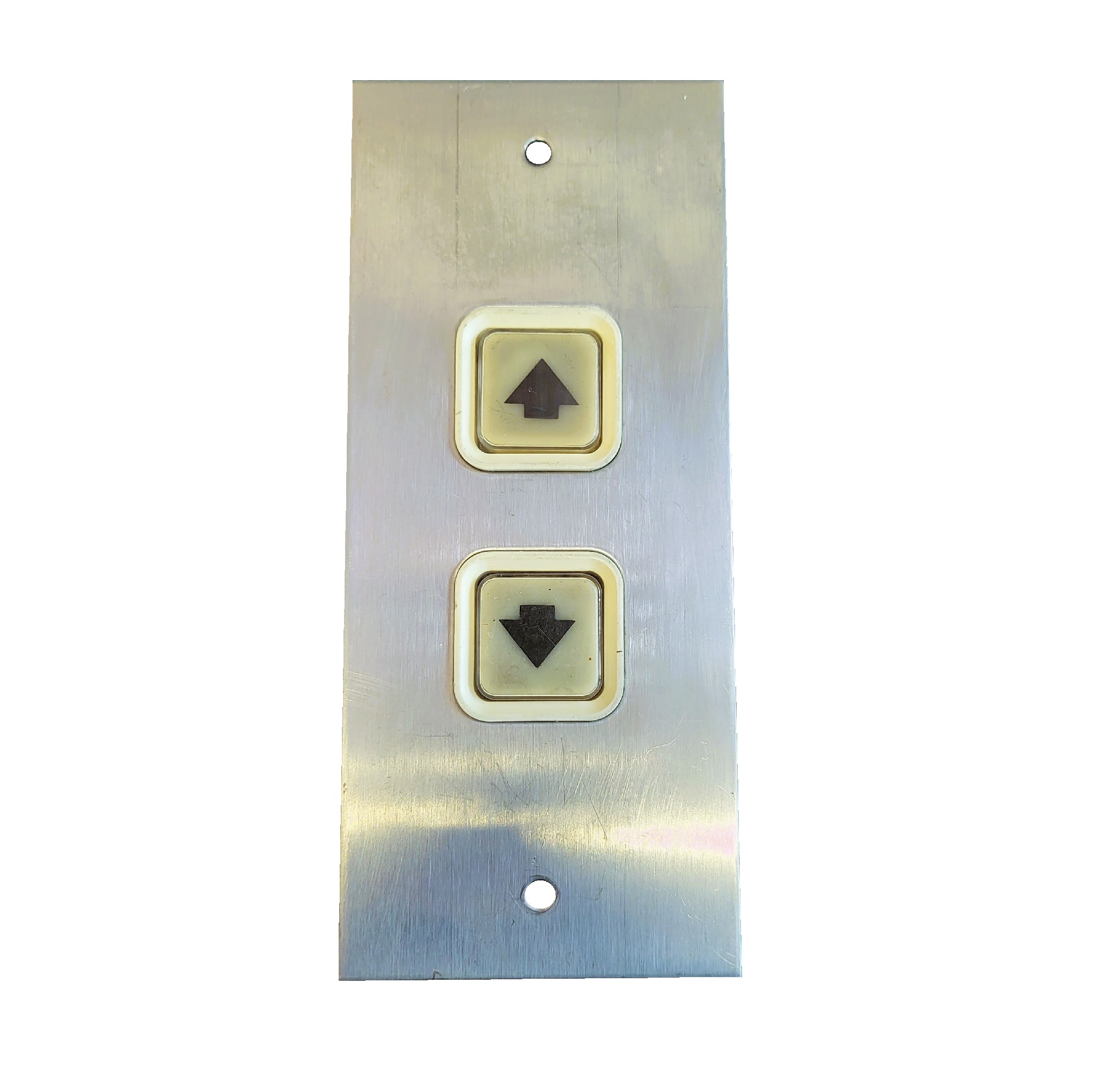 Period lift call buttons in vandal resistant stainless steel | Electro ...