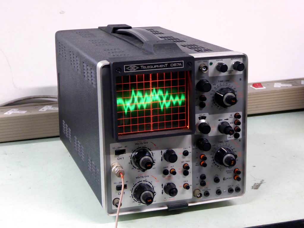 Practical Telequipment D67A workbench oscilloscope | Electro Props Hire