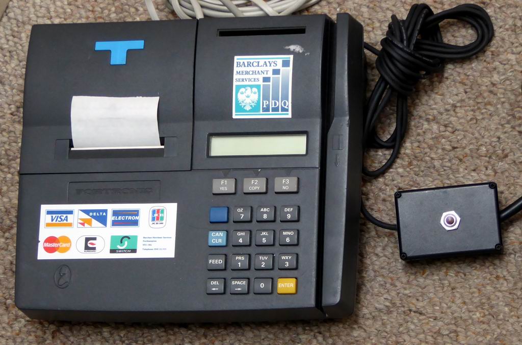 Practical printing chip & pin/PDQ terminal | Electro Props Hire