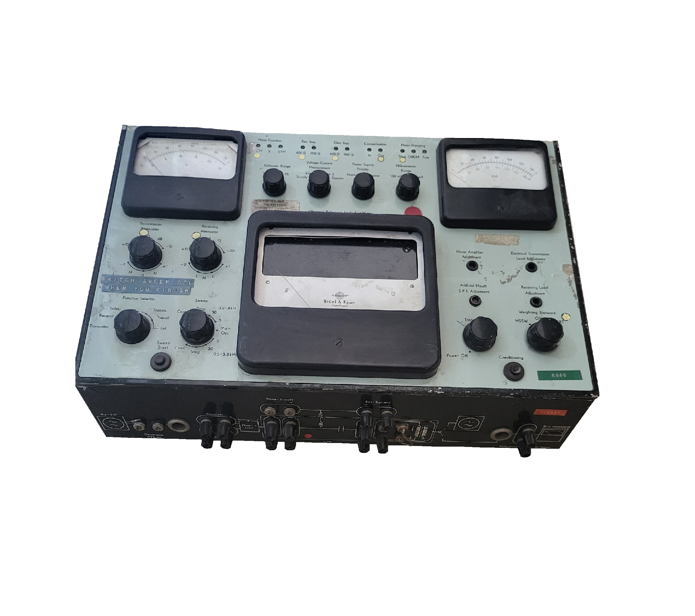 Non Practical Naval Control Panel With Analogue Meters | Electro Props Hire