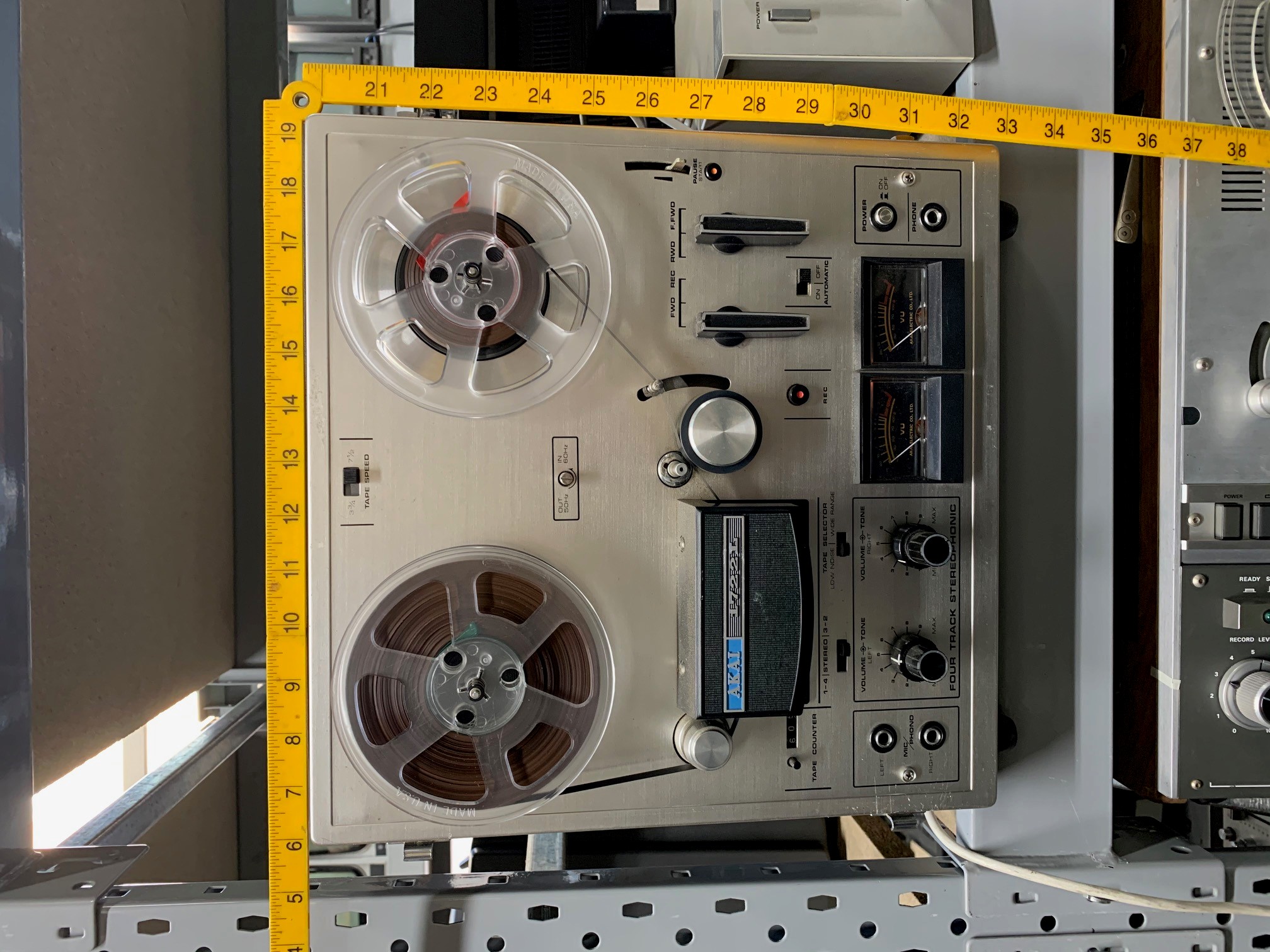 Practical Akai reel to reel tape player/recorder | Electro Props Hire