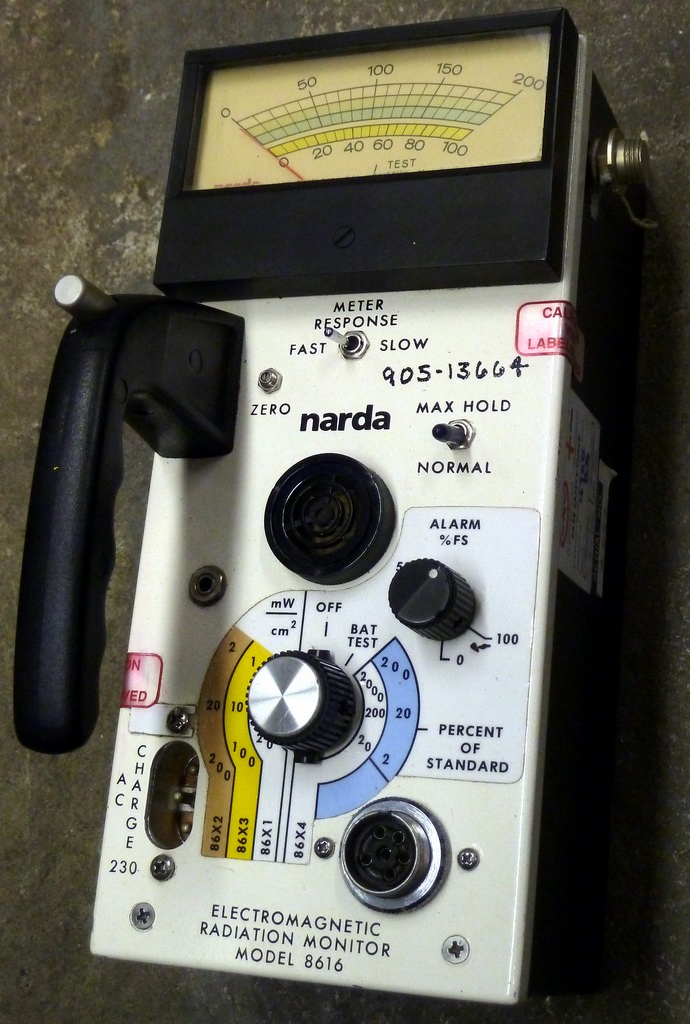 Handheld EM field detector/ Geiger counter | Electro Props Hire