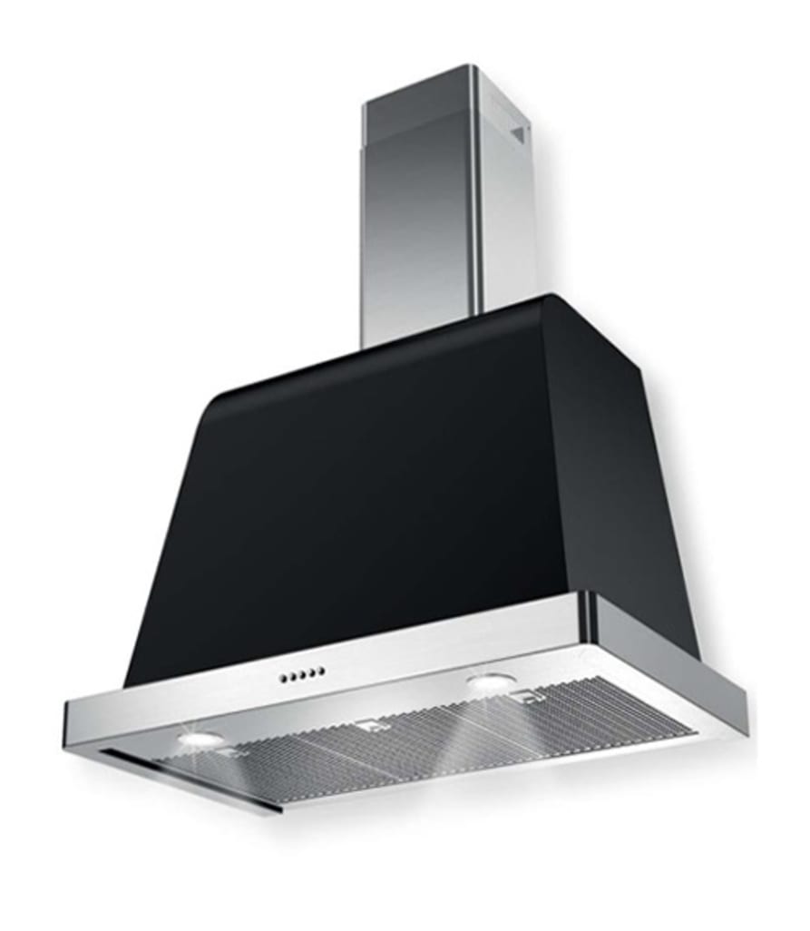 Cooker package Black/Brass - Dolce Vita 60 cm (cooker + extractor hood ...