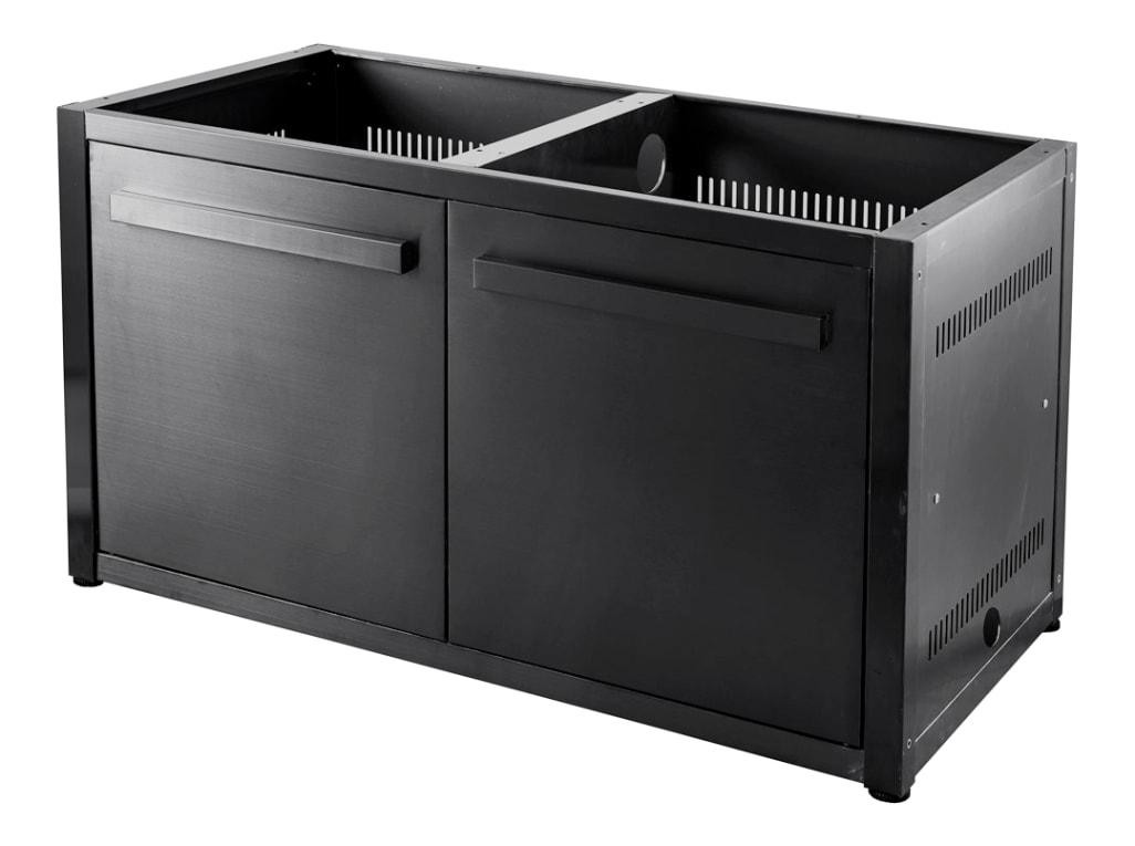 Nordic Line - Basismodule met deurtje 120 cm (2 modules) - Zwart