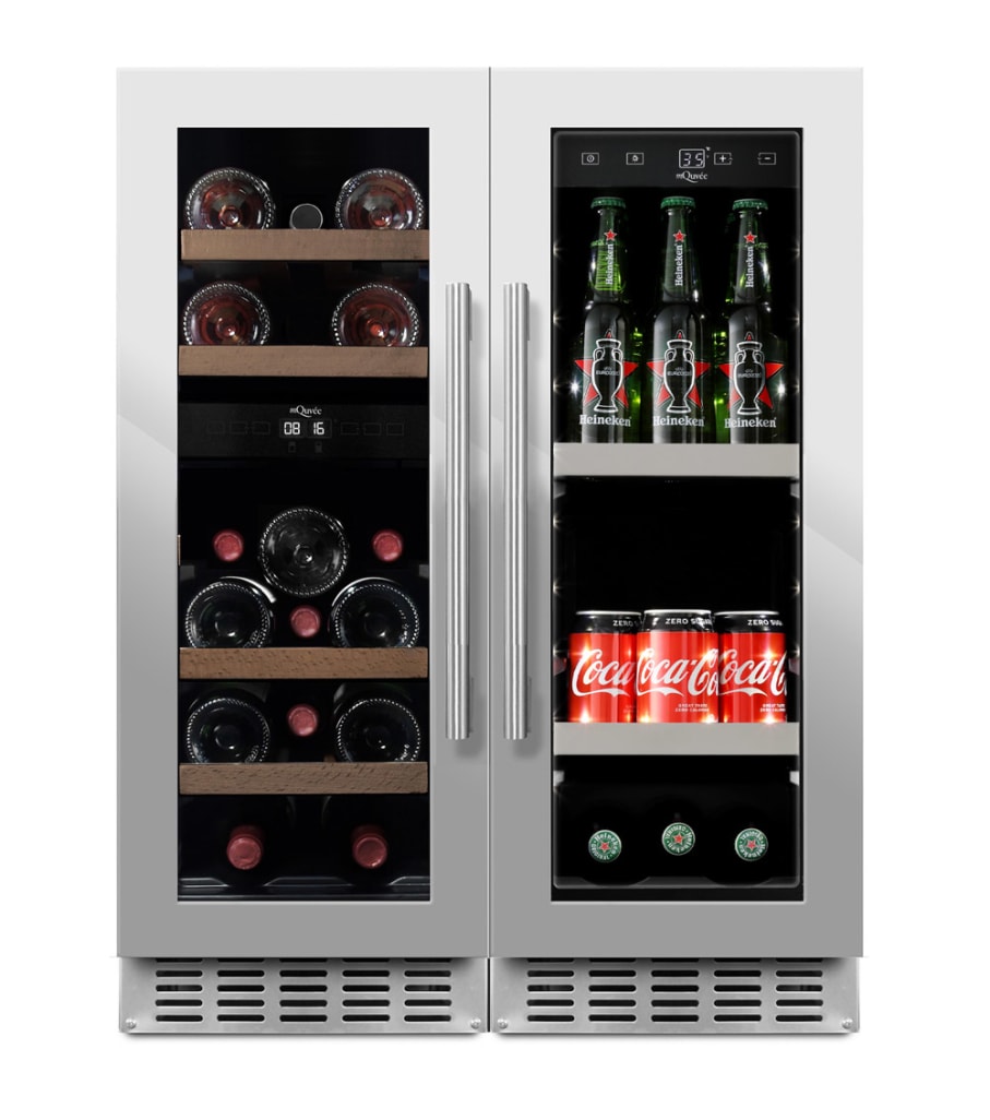 Wine and beer cooler combination package 60 Stainless