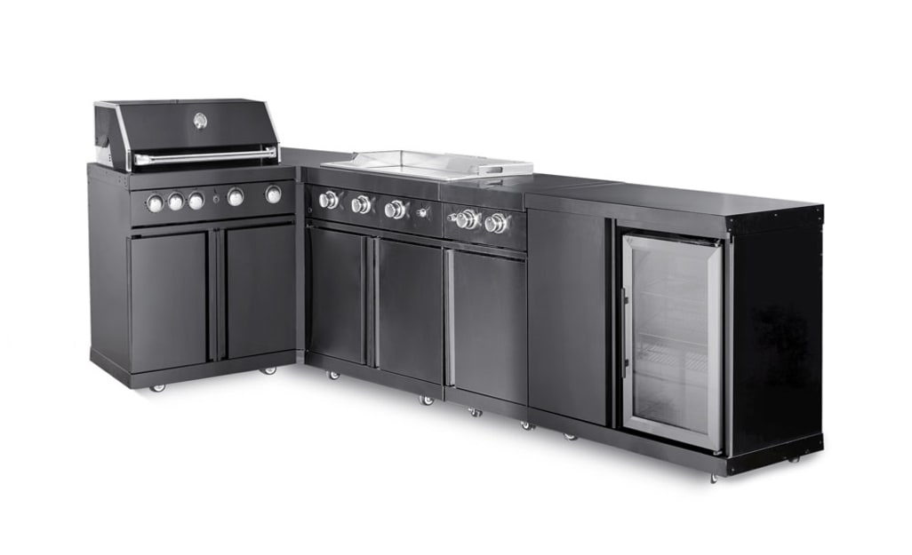 Black Collection - Freistehende Outdoorküche - Sacramento