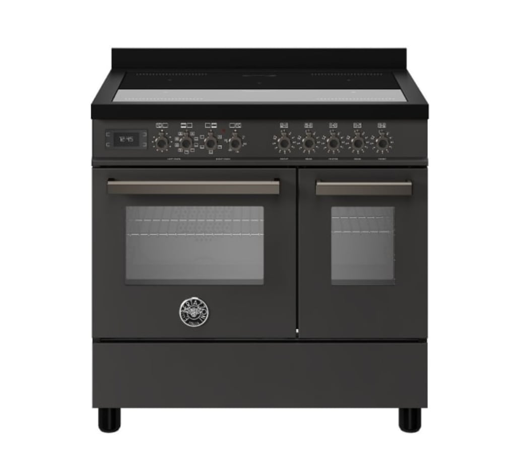 Komfyrpakke - Professional Carbonio 90 cm (komfyr + vifte ...