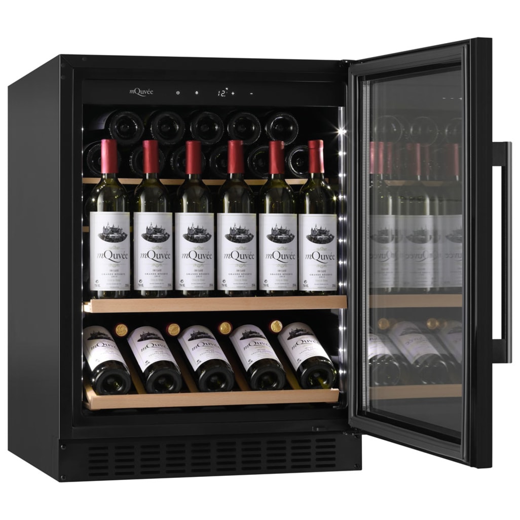 Inbyggbar vinkyl - WineCave 700 60S Anthracite Black
