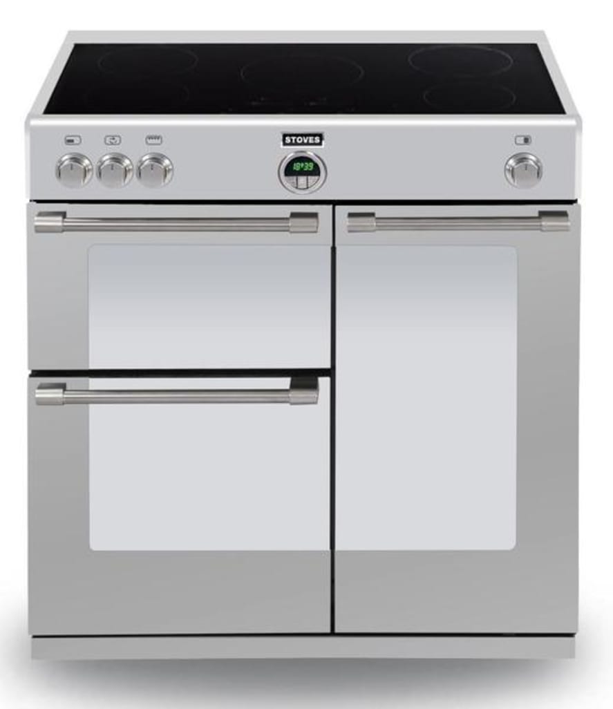 (B-Vara) - Stoves - Sterling 90 cm (induktion) Stainless steel