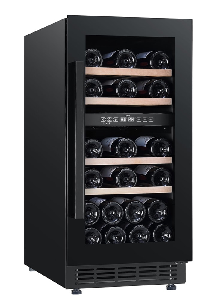 Under-counter wine cooler - Arctic Collection 40D Fullglass Black