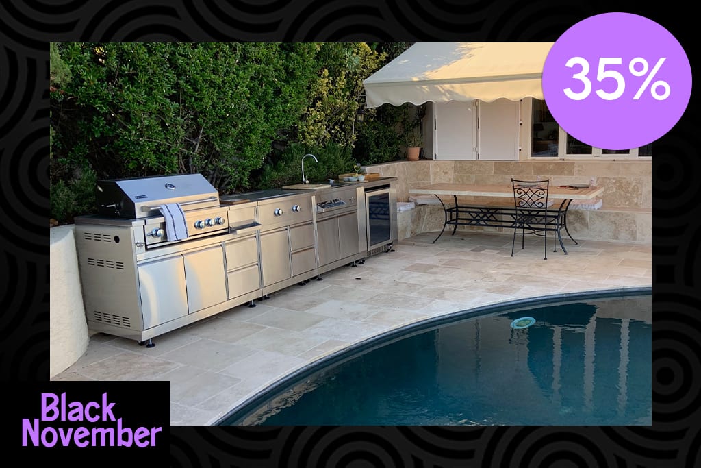 Outdoor kitchen - 35% off on Inox Range