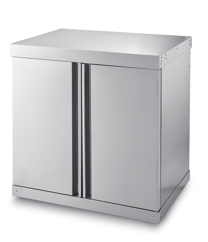 Stainless Collection - Module with storage cabinet