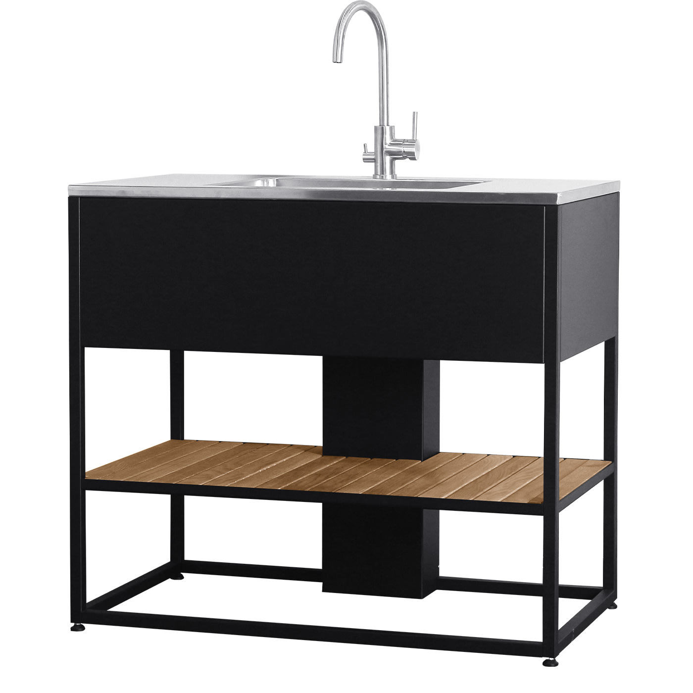 Free-standing module with sink
