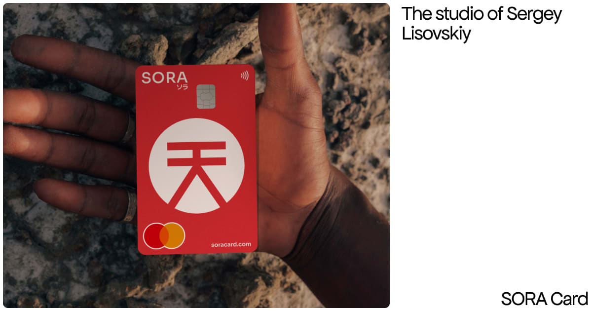 SORA Card by the studio of Sergey Lisovskiy