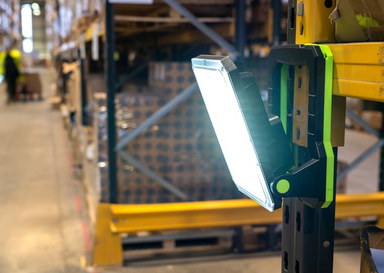 Enclosed Trailer Folding Work Lights