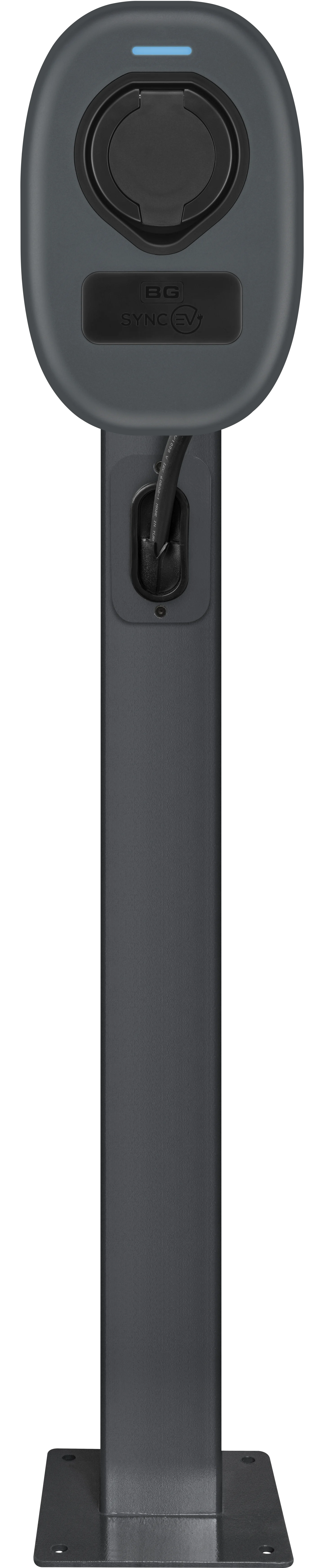 EV Single Installation Floor Stand for WC1 and WC2 Chargers - 1.2M 4