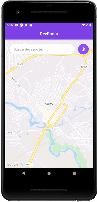 GitHub - LucasBBueno/dev-radar: Project developed during the 10th week of Omnistack to deepen ...